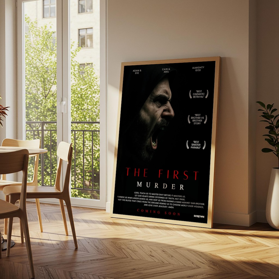Cain and Abel Christian Movie Poster: Christian Wall Art | Modern Faith ...