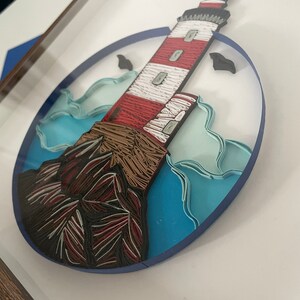 Quilling Lighthouse Sea Wall Decor Quilling Art - Etsy UK