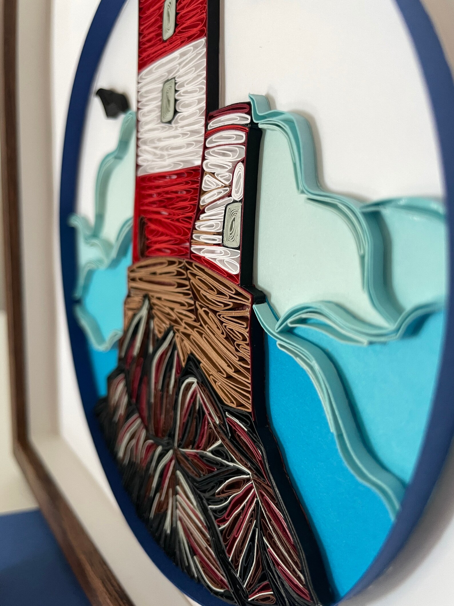 Quilling Lighthouse Sea Wall Decor Quilling Art - Etsy UK