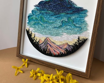 Quilling Mountains - Etsy