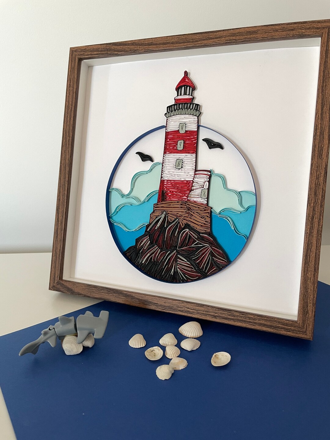 Quilling Lighthouse – Sea - Wall Decor - Quilling Art – Quilling Paper ...
