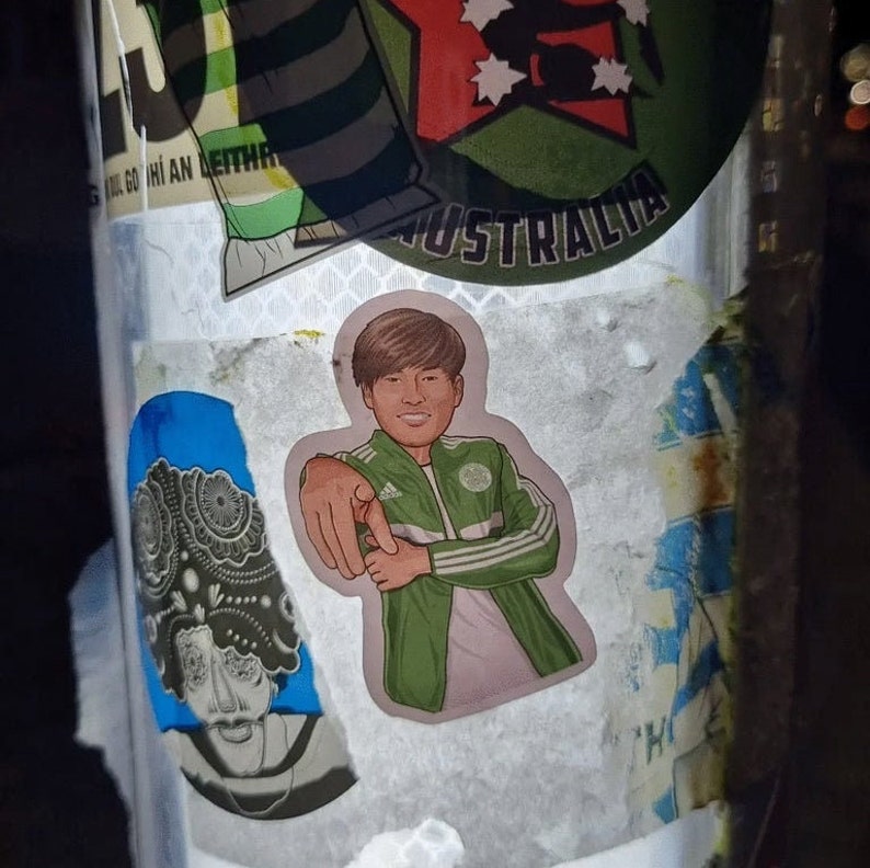 Kyogo Tracksuit Sticker Pack Celtic Stickers - Etsy