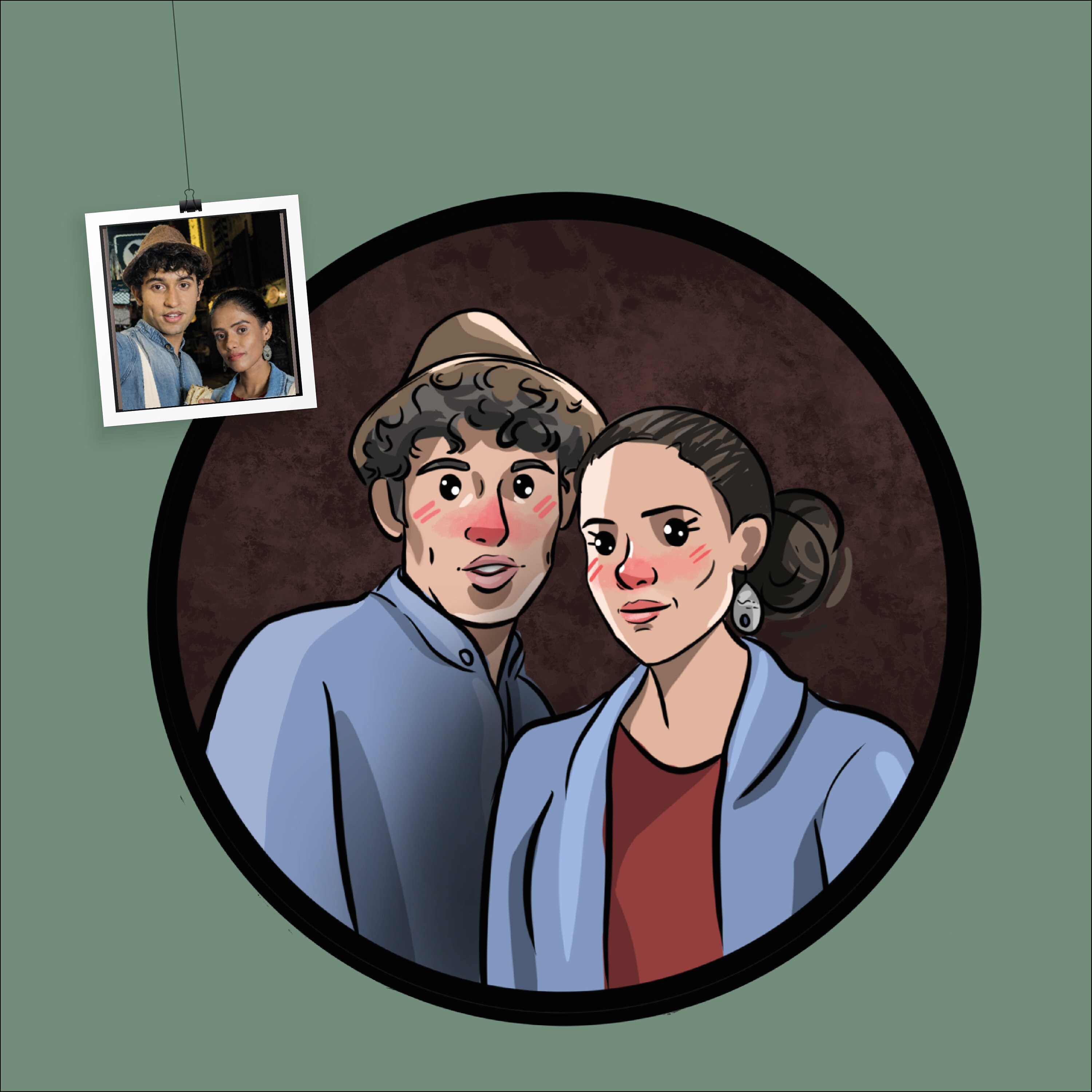 Custom Profile Picture Cartoon, Custom Logo, Digital You : - Etsy