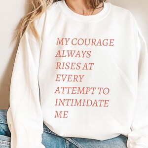 Pride and Prejudice | Jane Austen Quote | My Courage Always Rises ...