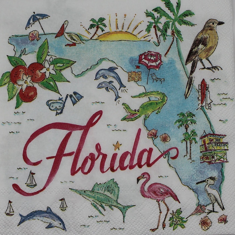 Florida State Cocktail - Etsy