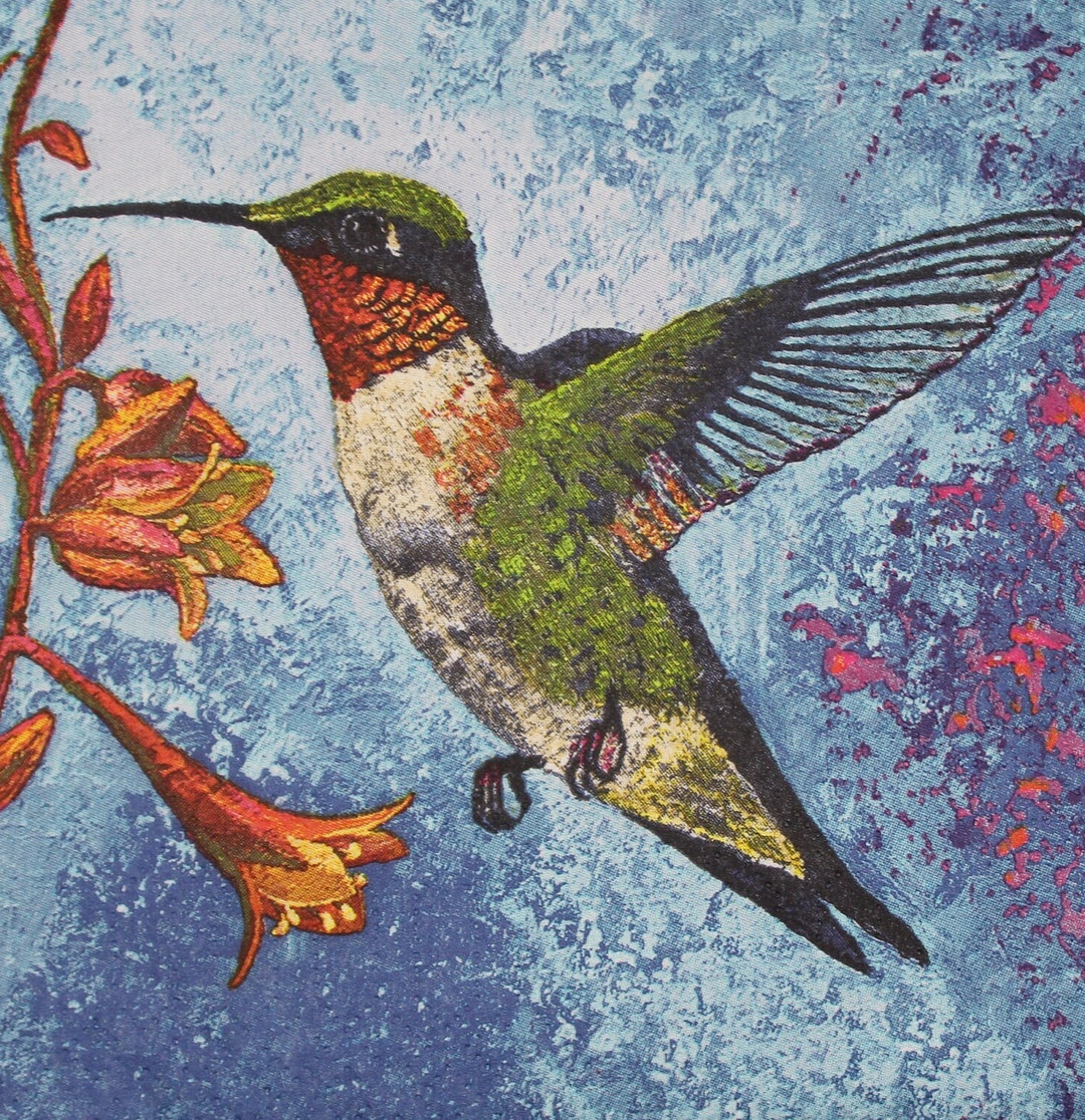 Decoupage Cocktail Napkins / Hummingbird - Etsy