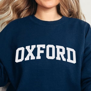 Oxford Sweatshirt - Etsy Oxford Sweatshirt - Etsy