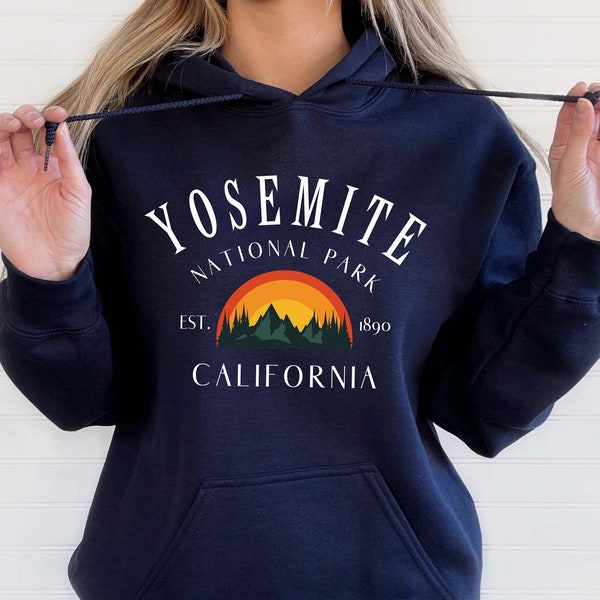 Yosemite National Park Hoodie - Etsy