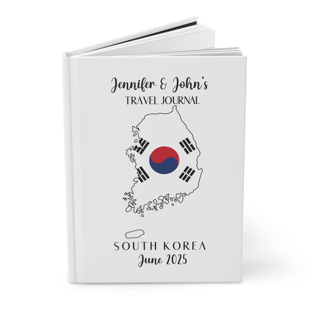 South Korea Travel Journal, Personalized Trip Planner, Custom South ...