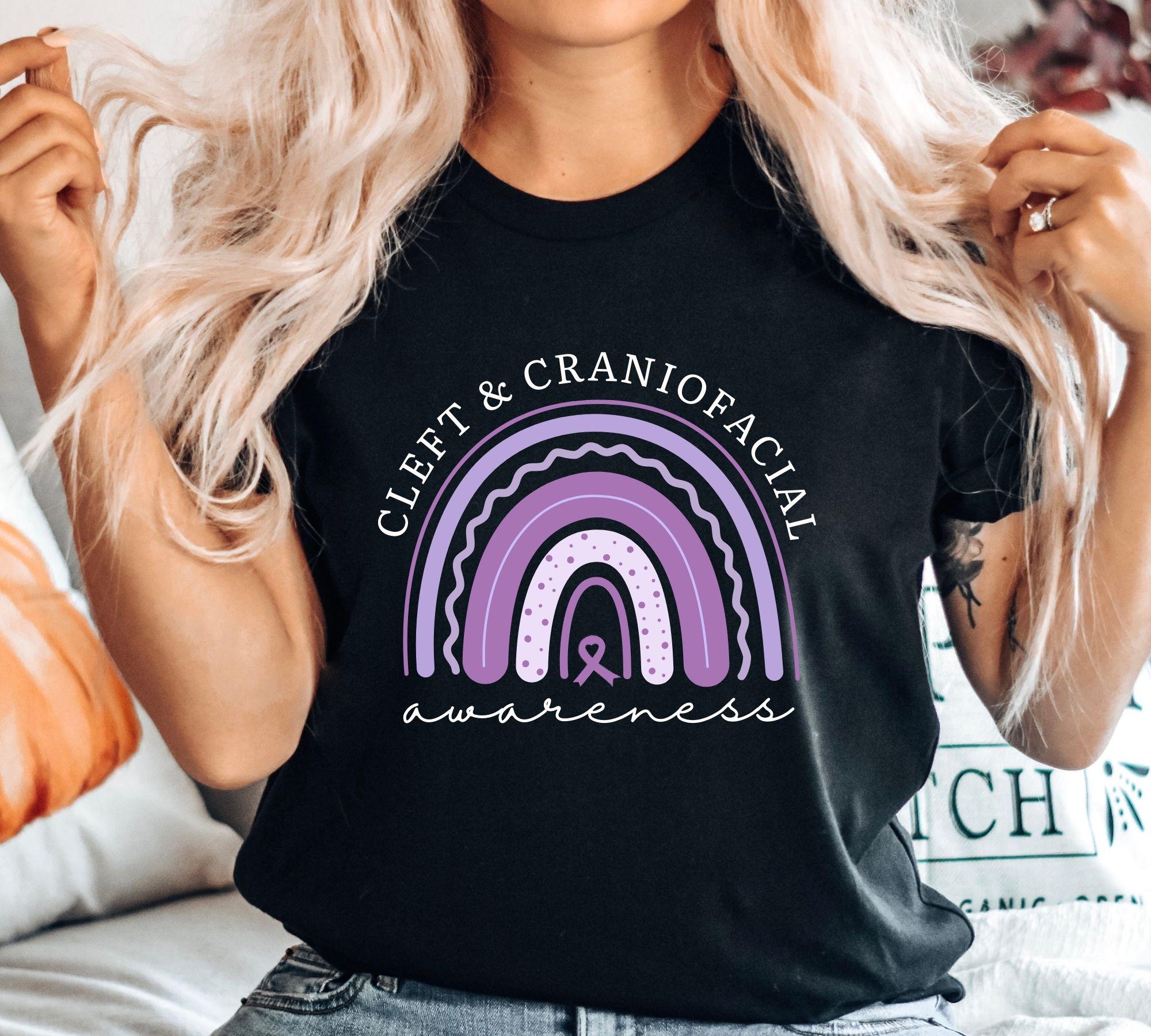 Cleft Mom Shirt, Cleft and Craniofacial Awareness Month Shirt, Support ...