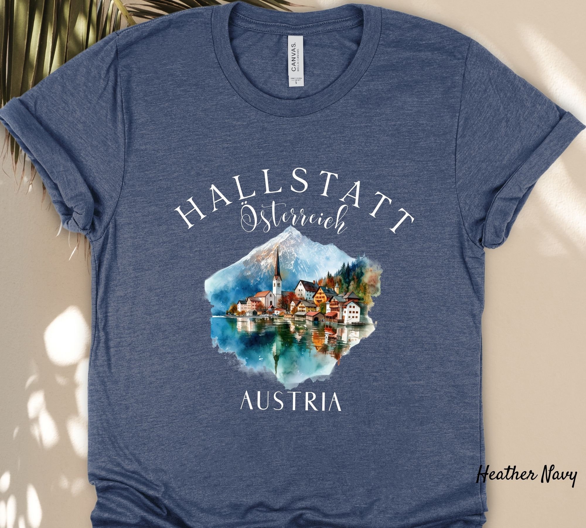 Hallstatt Osterreich Austria Shirt Austria T Shirt Hallstatt - Etsy