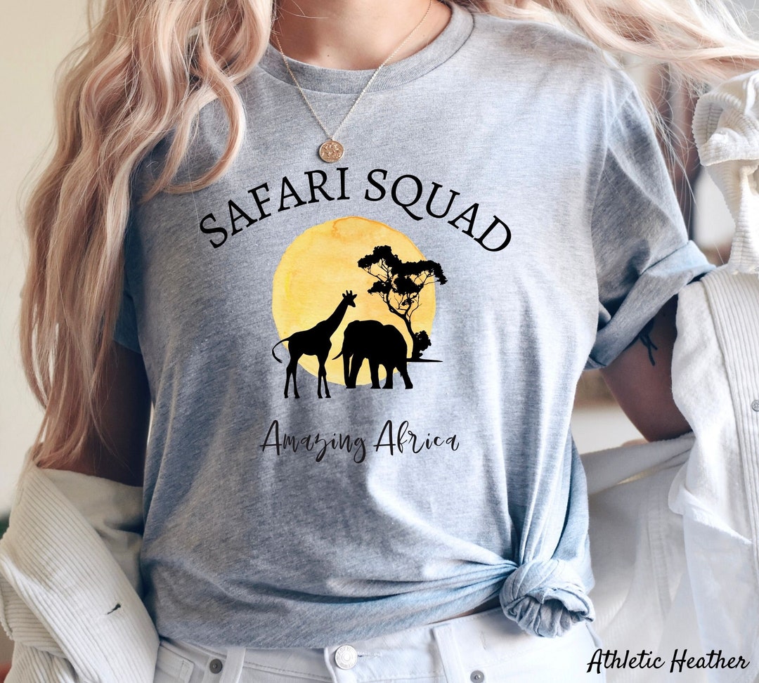 Safari Squad Shirt Safari T-shirt Safari Gift Safari - Etsy