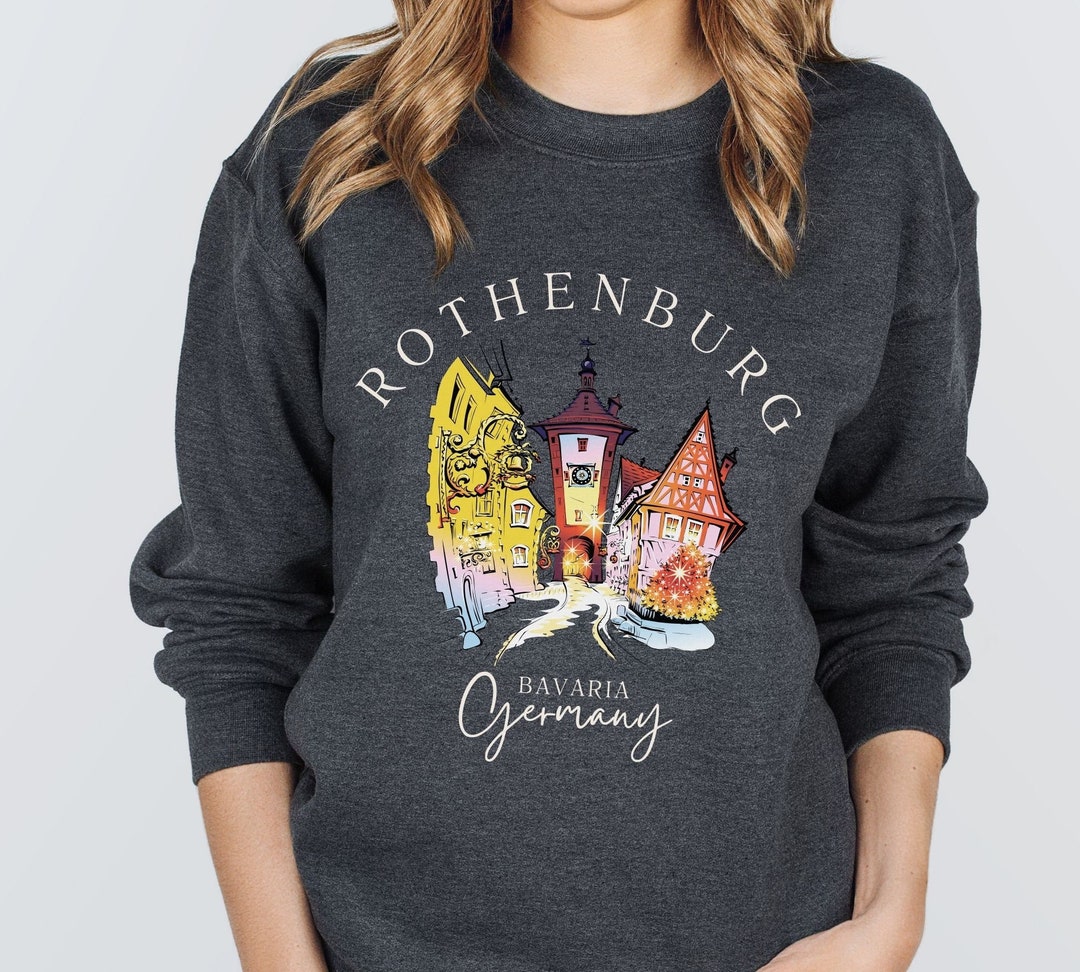 Rothenburg Ob Der Tauber Sweater, Germany Sweater, Germany Trip ...