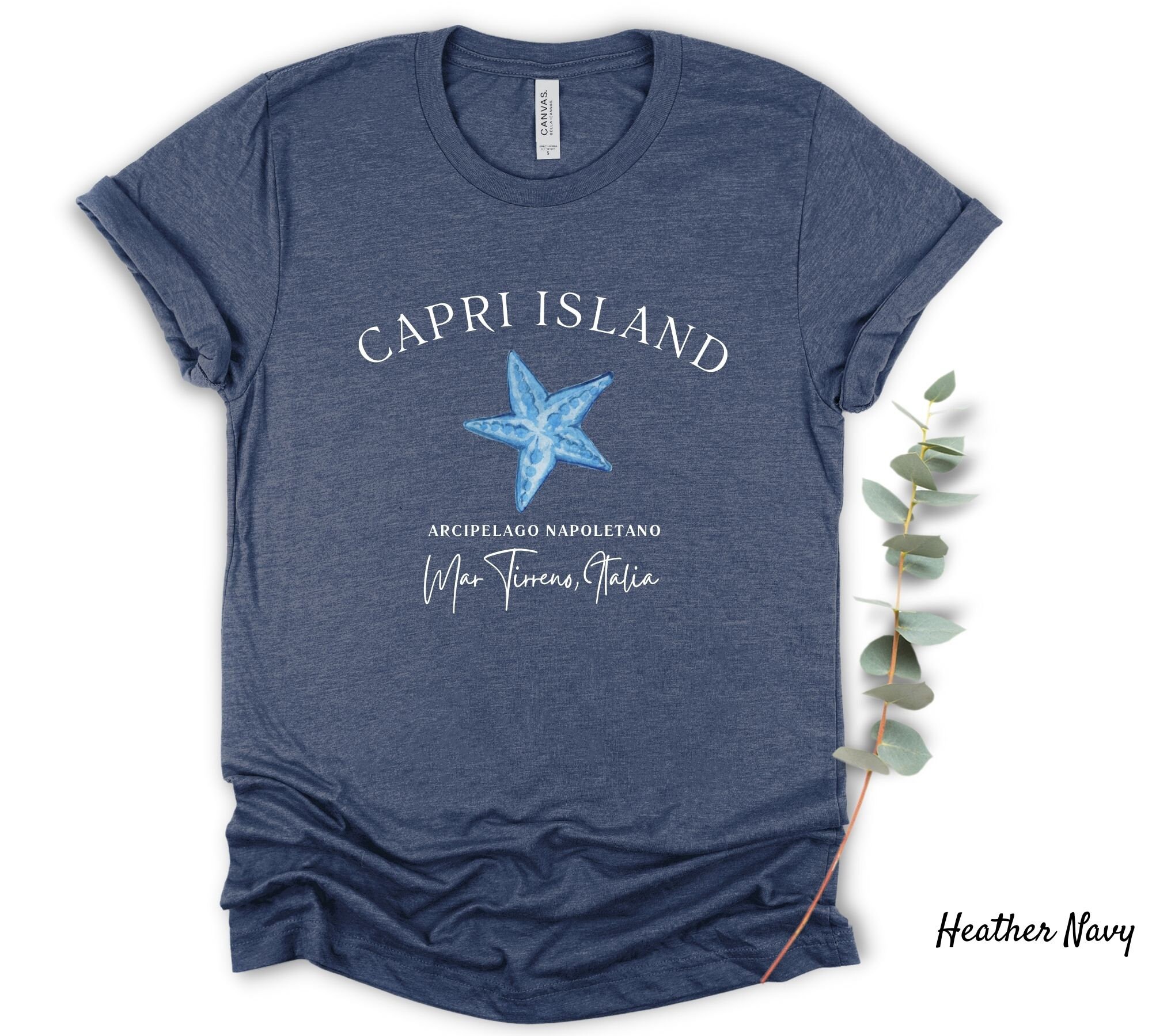Capri Island Italy Shirt Amalfi Coast Italy Shirt Southern - Etsy