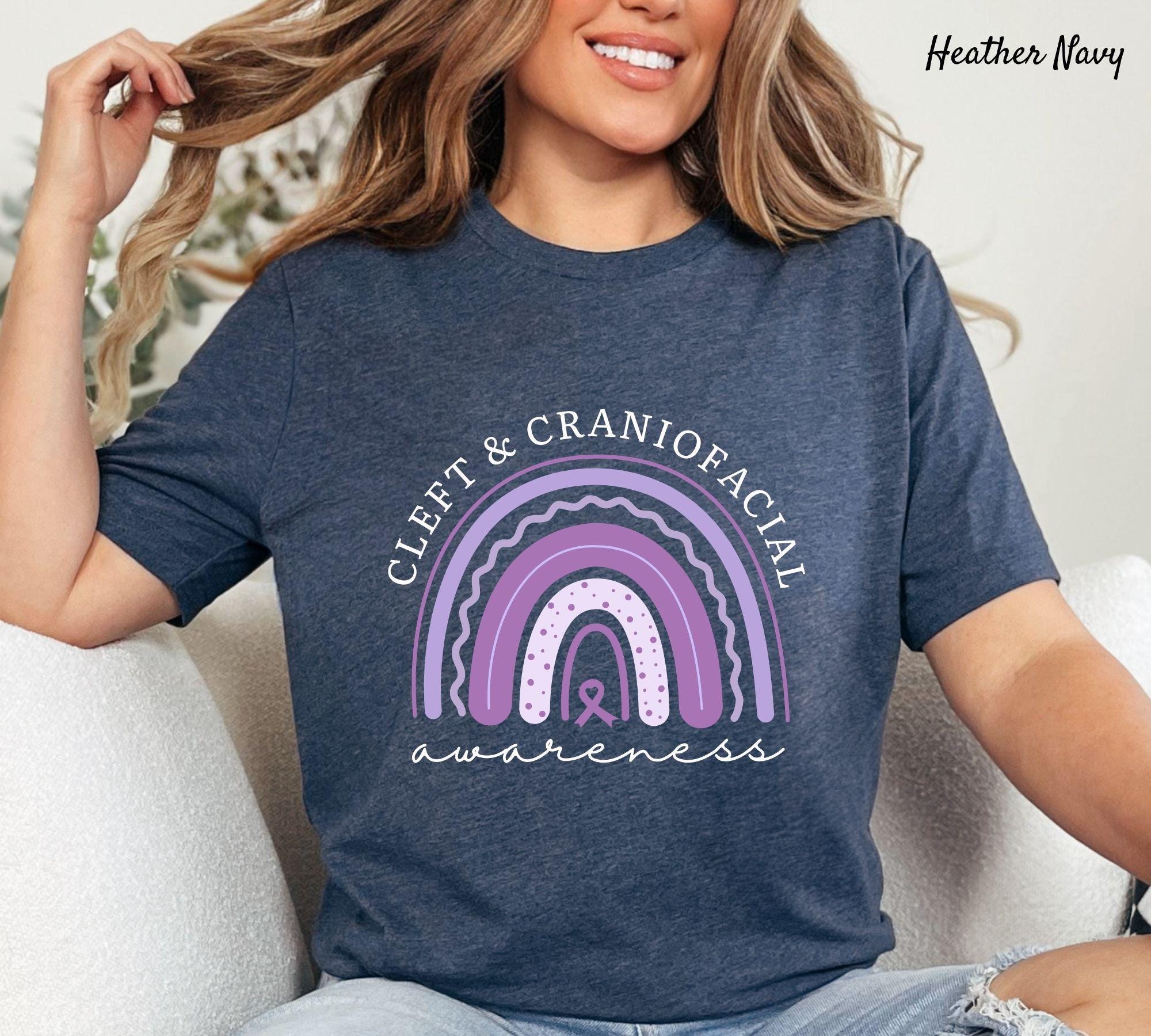 Cleft Mom Shirt, Cleft and Craniofacial Awareness Month Shirt, Support ...
