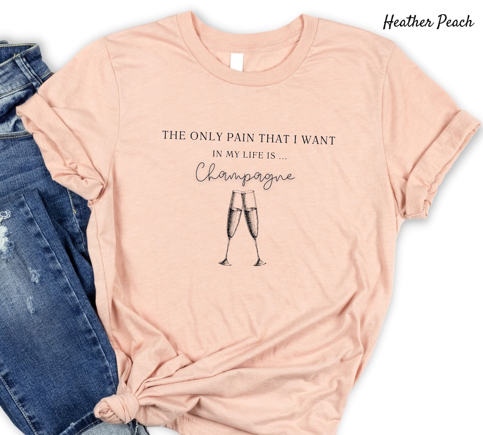 Trendy Champagne T Shirt Champagne Lover Gift Champagne - Etsy