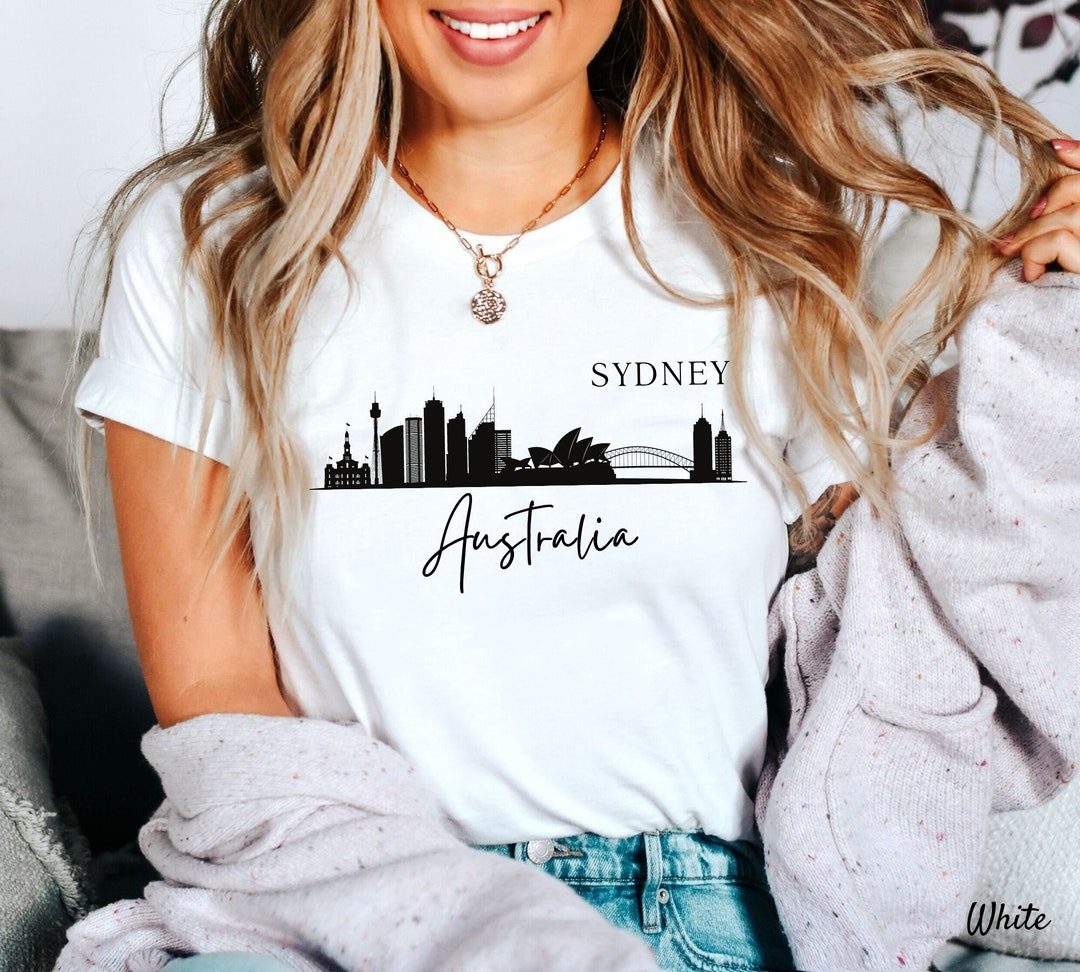 Sydney Australia T Shirt, Australia Oceana T Shirt, Sydney City Shirt ...