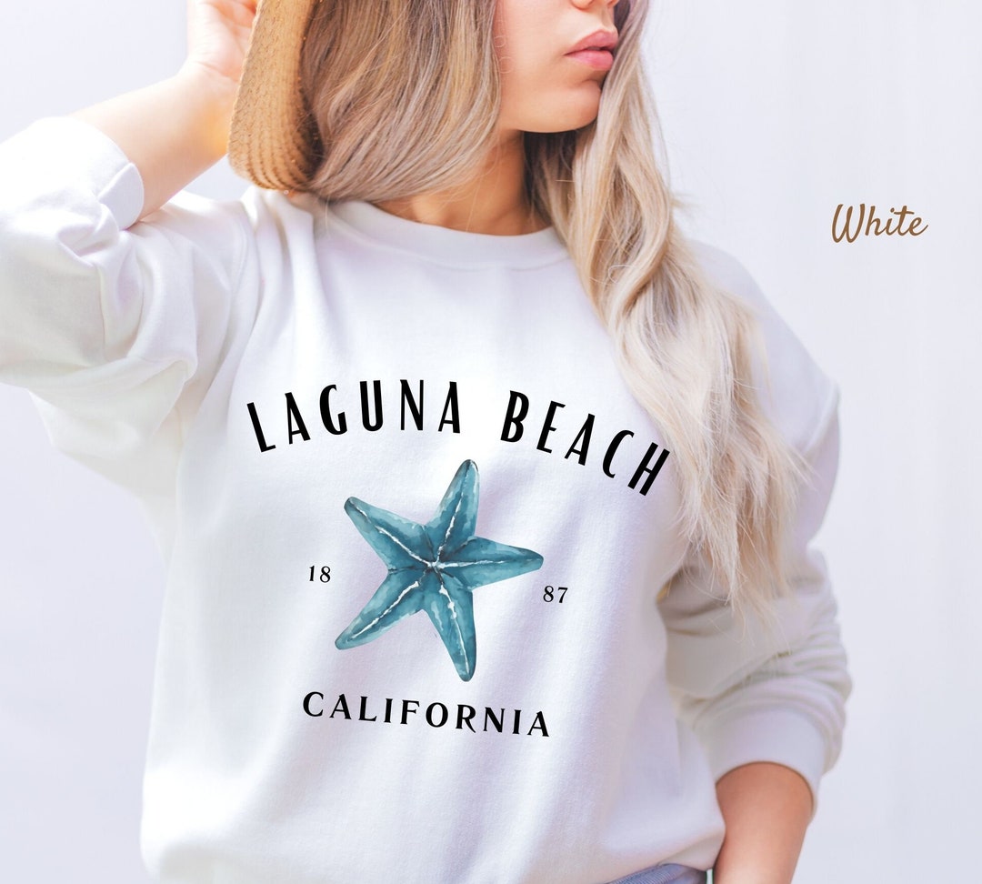 Laguna Beach Sweatshirt, Laguna Beach California Crewneck, Laguna Beach ...