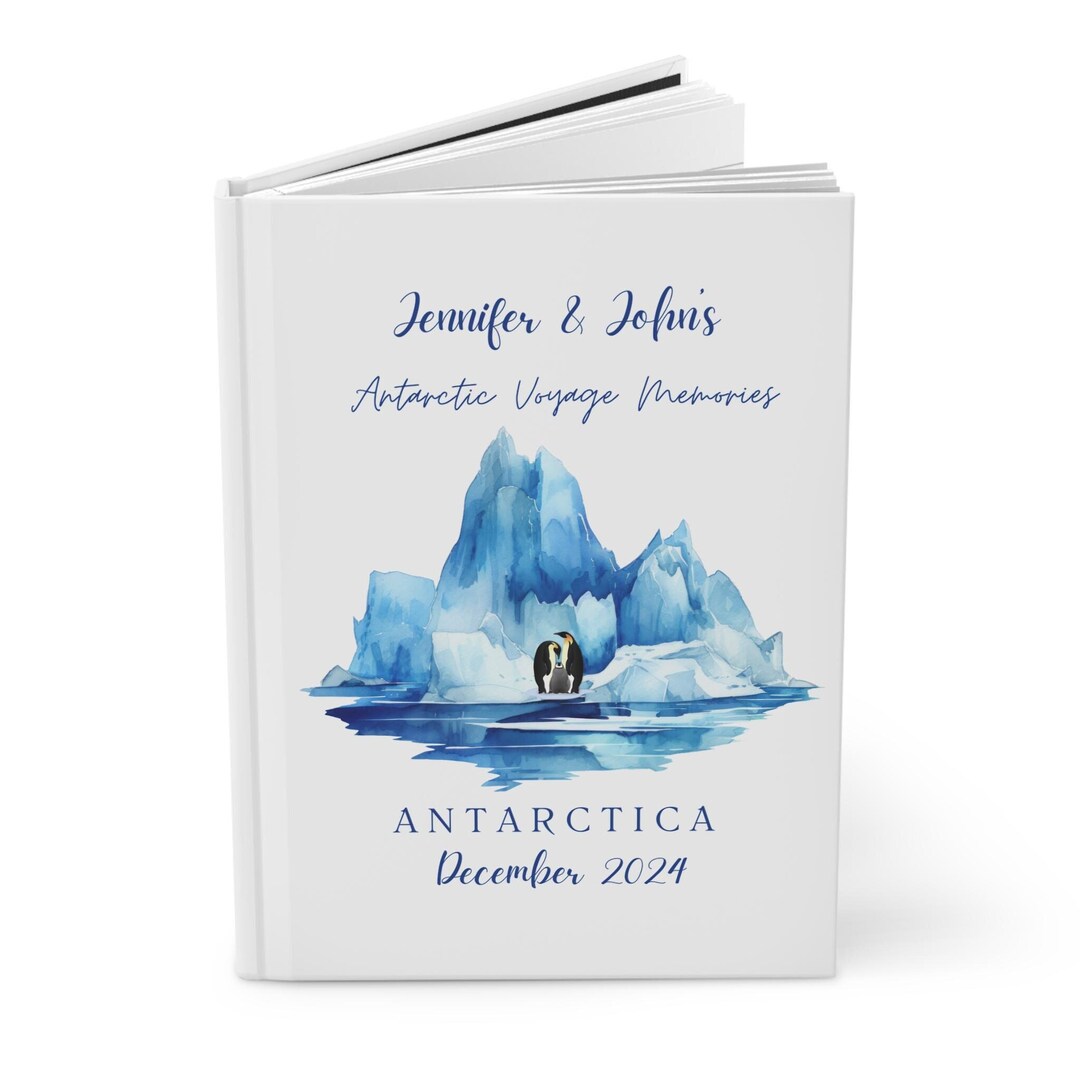 Custom Antarctica Travel Journal, Antarctica Exploring Notebook ...