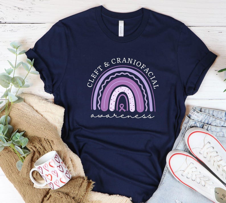 Cleft Mom Shirt, Cleft and Craniofacial Awareness Month Shirt, Support ...