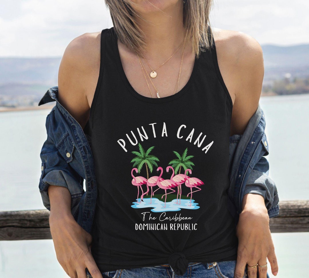 Punta Cana Dominican Republic Tank Top, Women's Ideal Racerback - Etsy