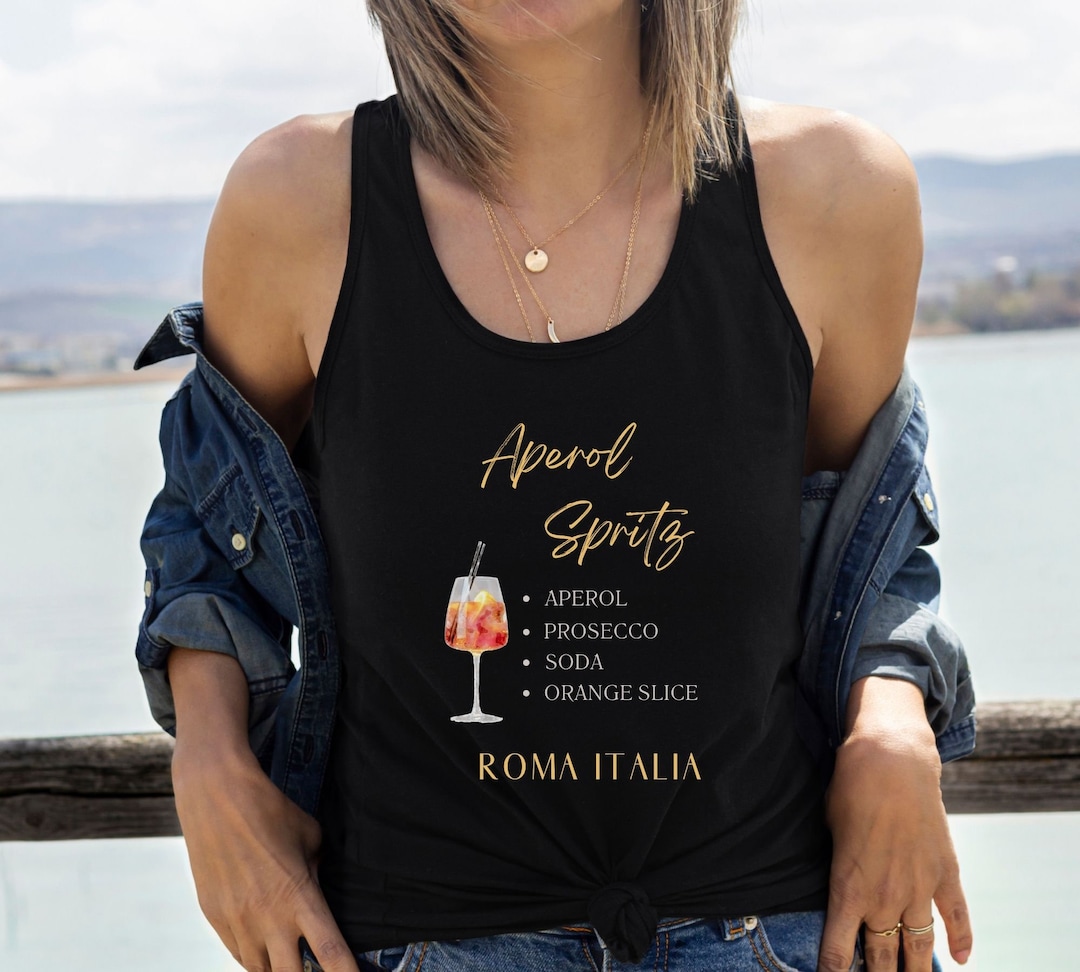 Spritz Seasontank Top, Aperol Spritz Recipe Top, Aperol Spritz Fan ...