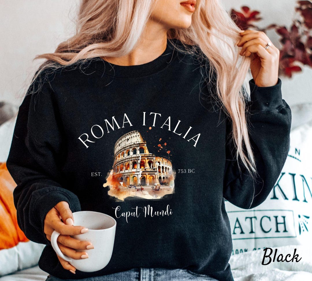 Rome Italy Sweater, Rome Sweatshirt, Rome Gift, Roma Crewneck Unisex ...