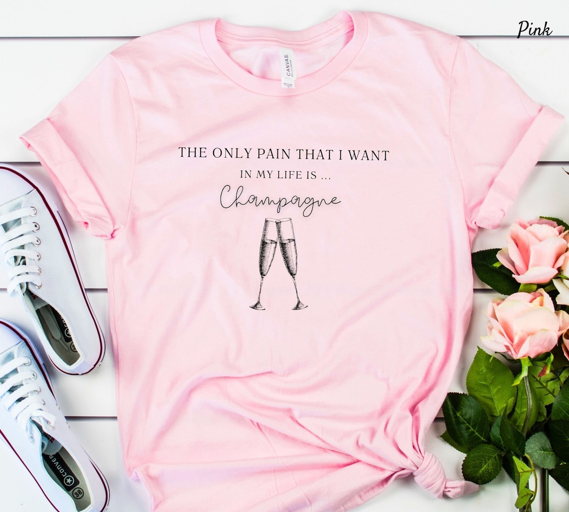 Trendy Champagne T Shirt Champagne Lover Gift Champagne - Etsy