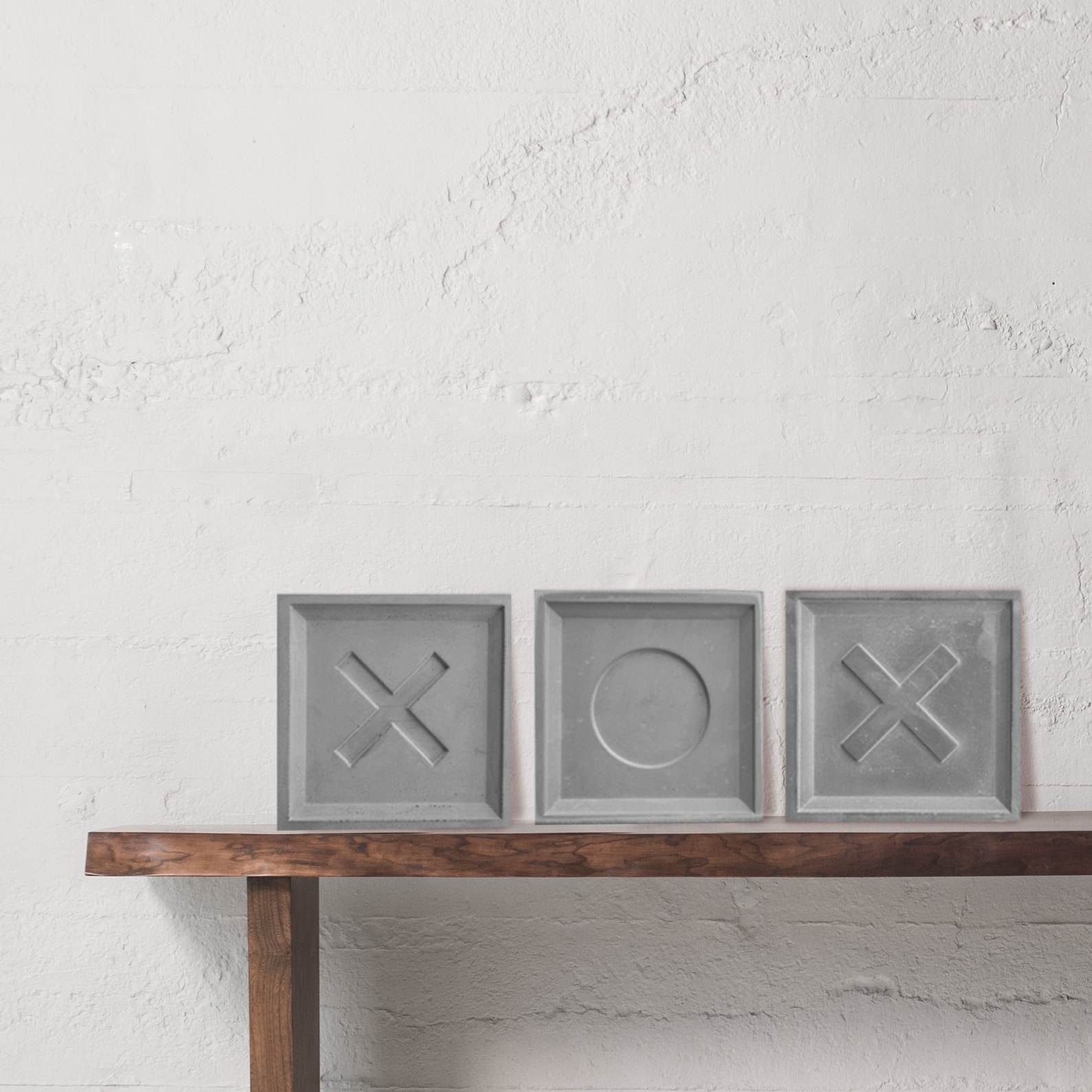 Concrete Wall Panel XOX Wall Decor Concrete Wall Design - Etsy