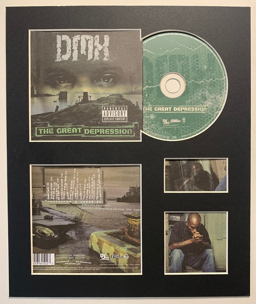 DMX the Great Depression Album Display With Authentic Cd - Etsy