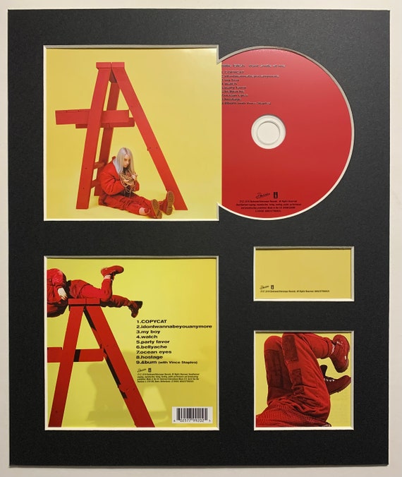 Billie Eilish Dont Smile At Me Album Display With Etsy