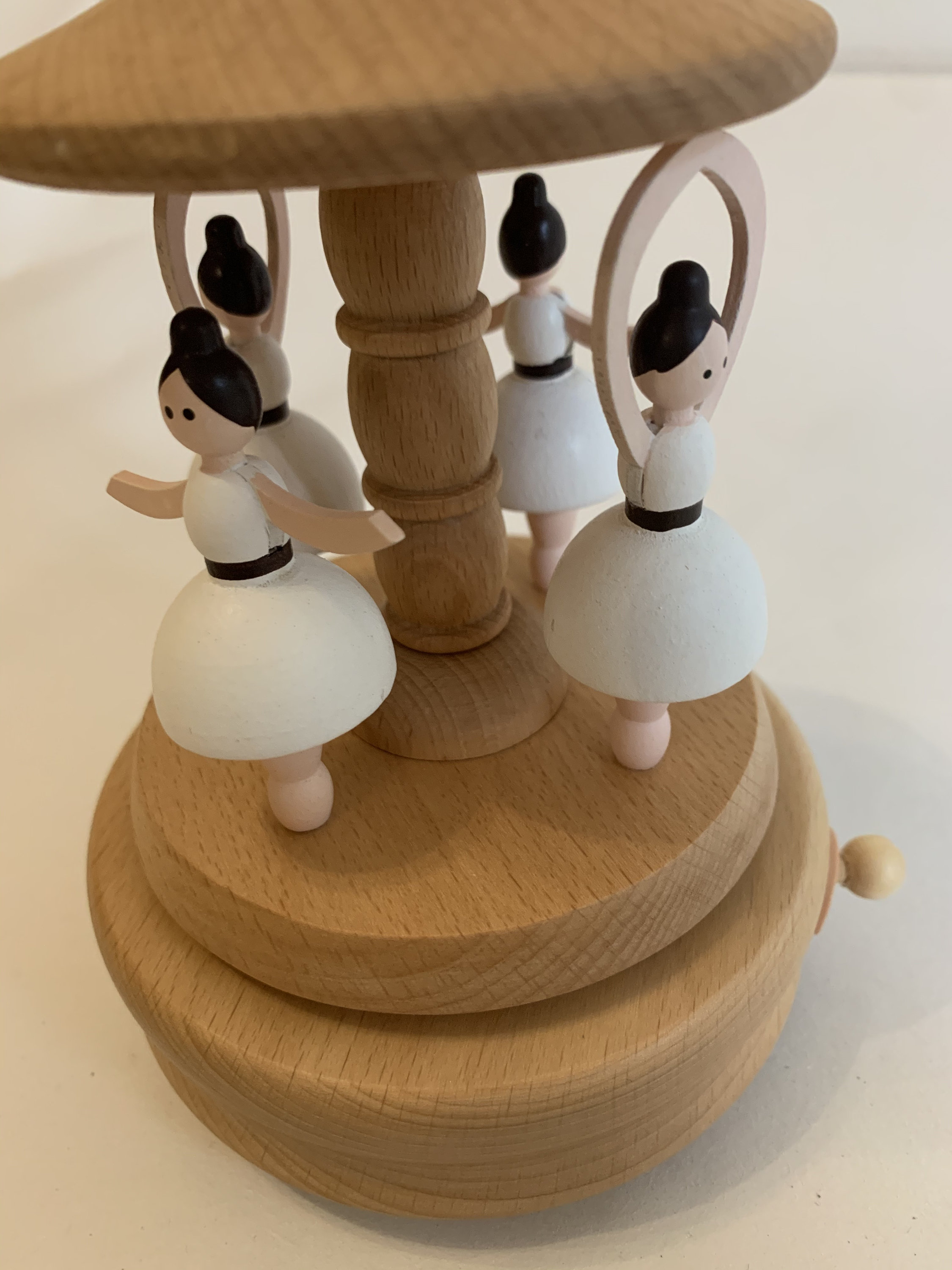 Wooden Wind up Music Box - Ballerina - Etsy UK