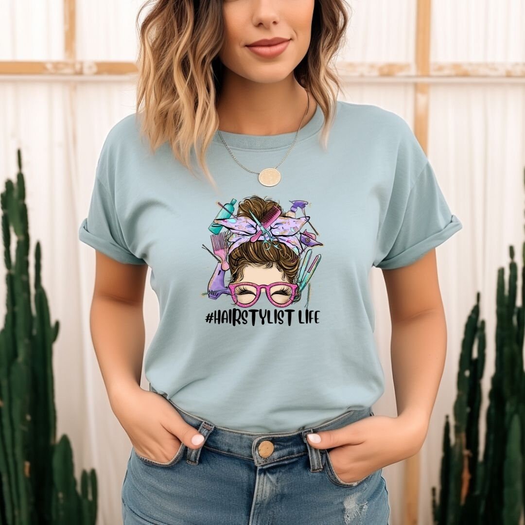 Messy Bun Job Bundle Png, Nurse, Teacher, Messy Bun Png, Messy Bun Job ...