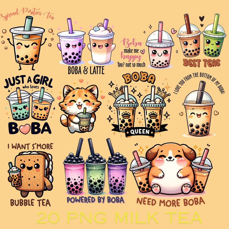 Boba Tea Movie - Etsy UK
