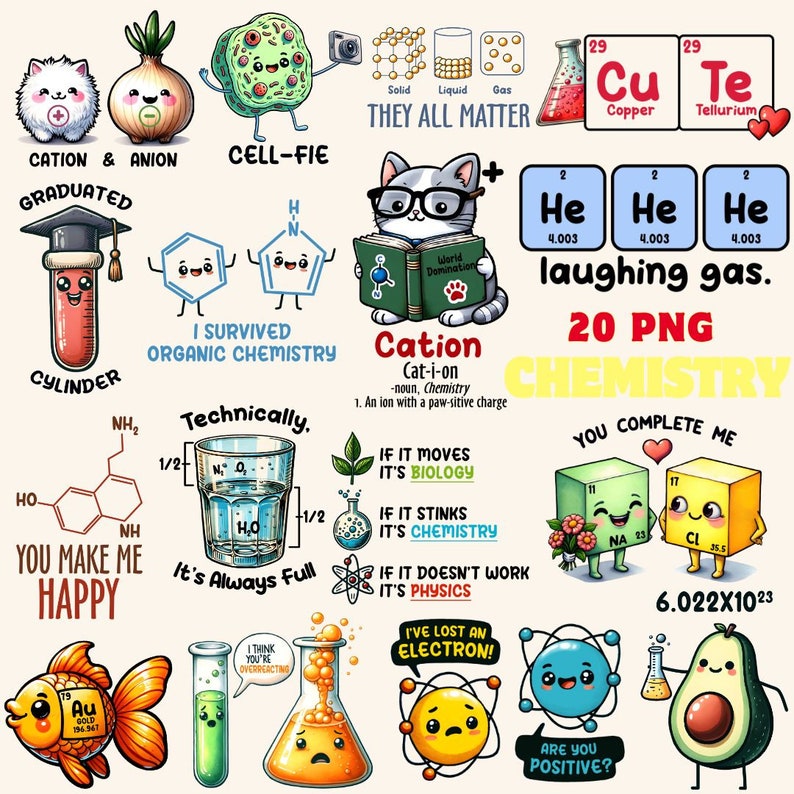 Chemistry Sublimation Bundle Png, Chemistry Png, Science Png, Chemistry ...