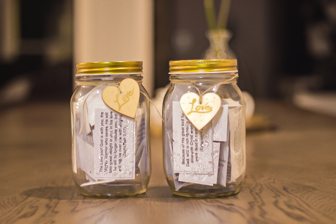 Love in a Jar: 35 Bible Verses/scriptures to Remind You Just How Loved ...