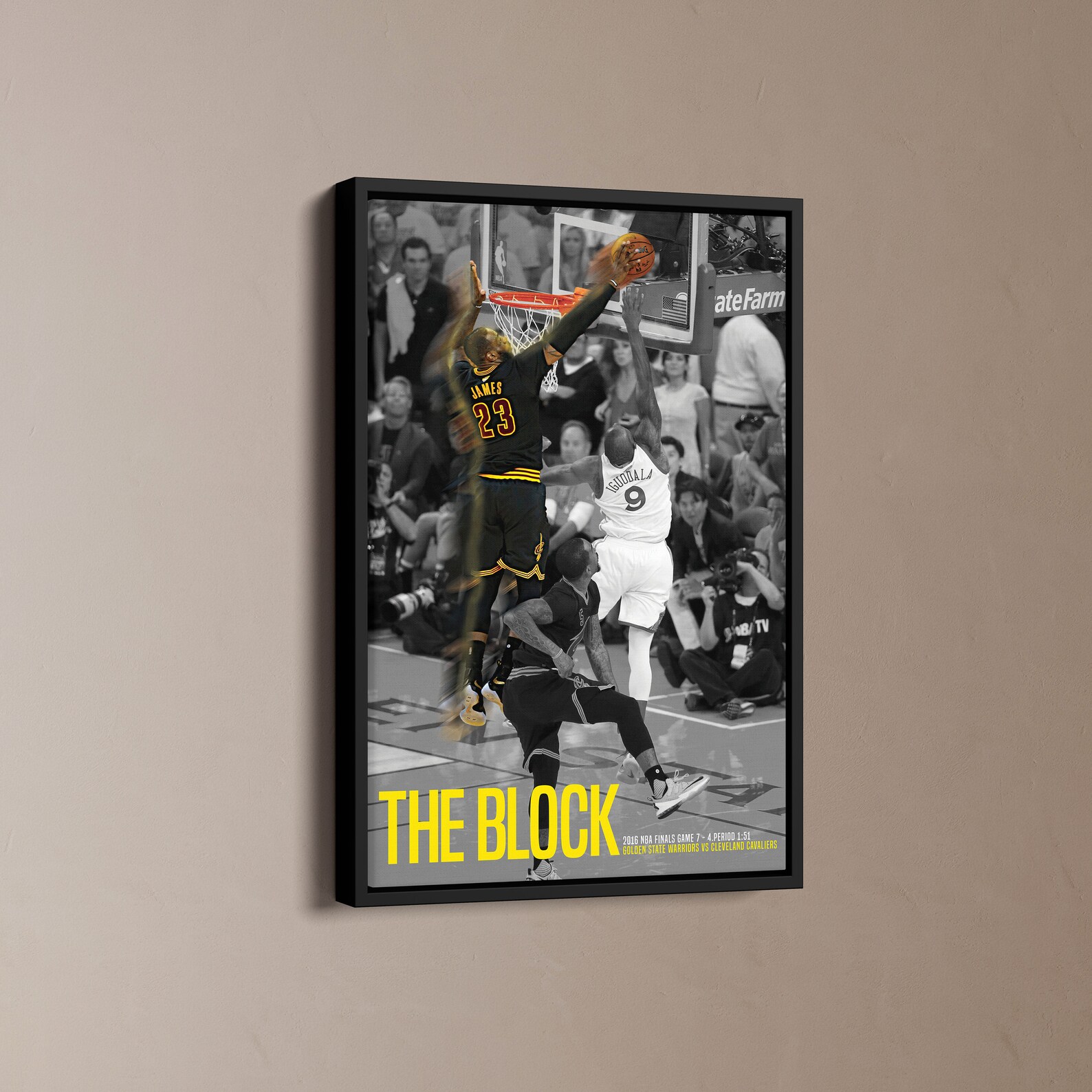 Lebron James Canvas Sports Wall Art Lebron James Cleveland - Etsy