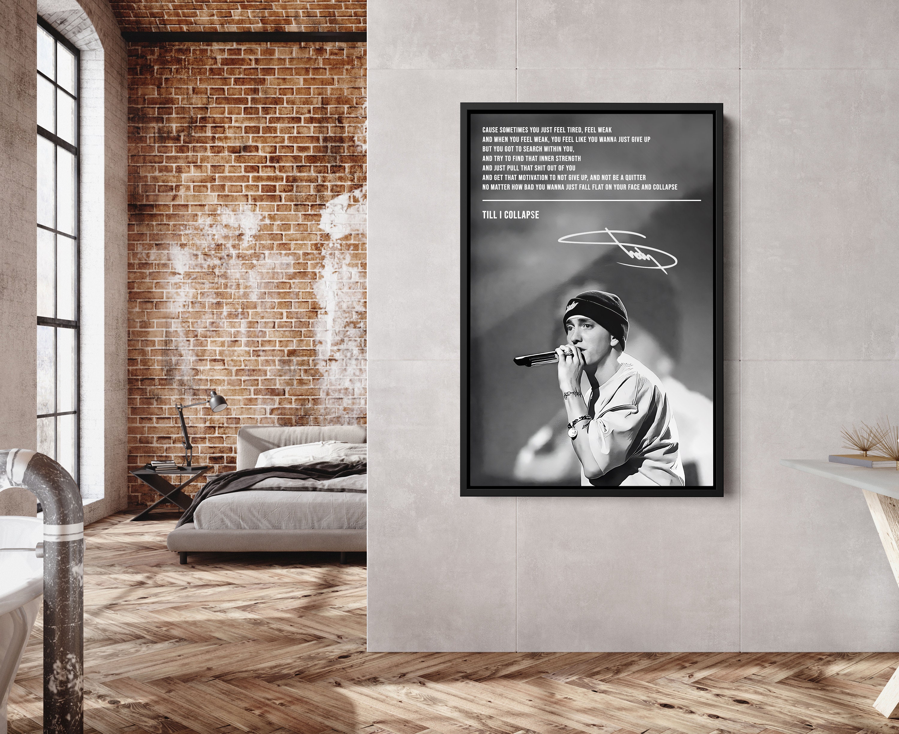 Eminem Concert Hip-Hop Music Lover Gift, Eminem Poster sold by Ratts ...