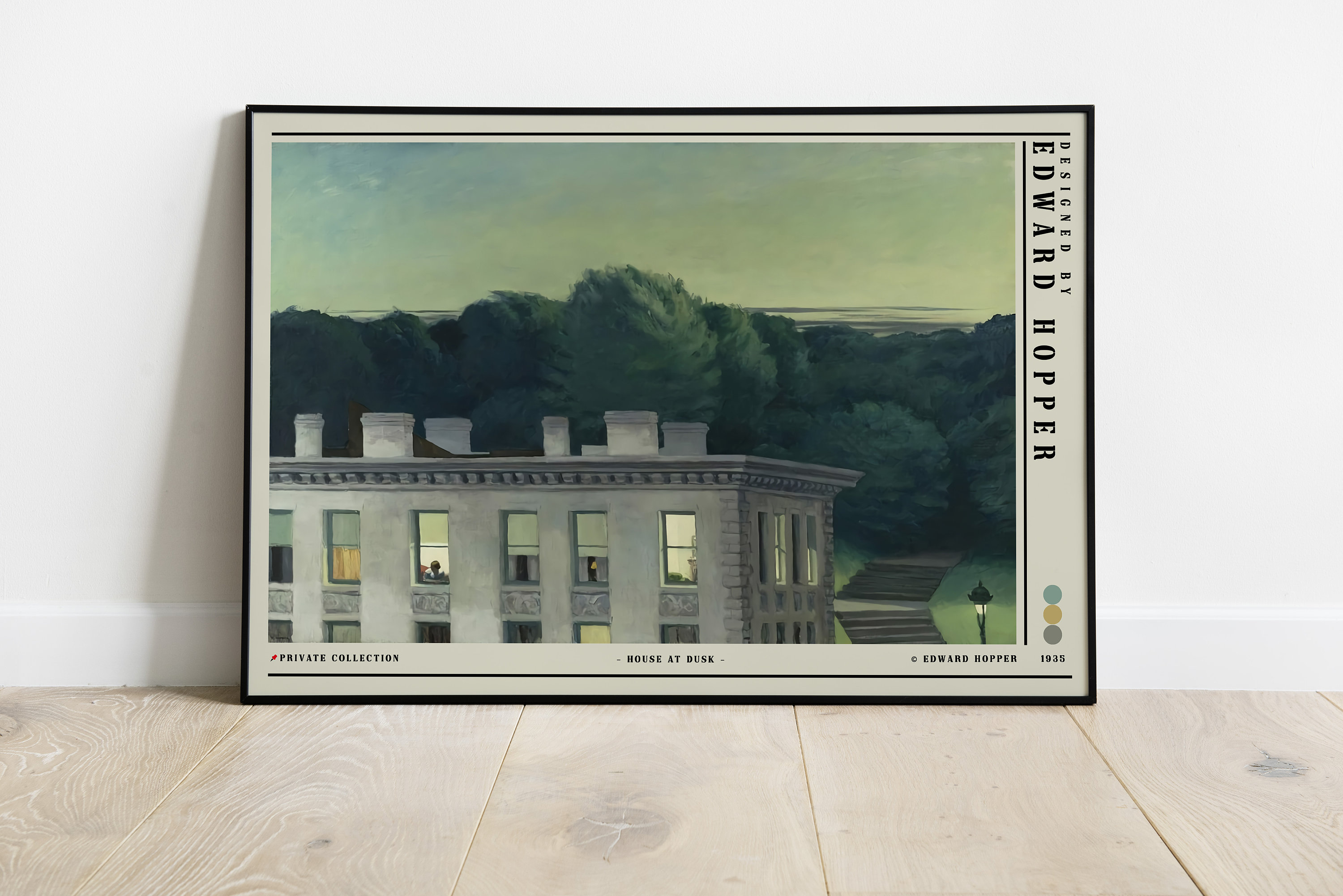 Edward Hopper Poster, Exhibition Poster, Vintage Poster, Museum Poster ...