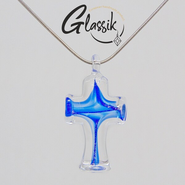 Fused Glass Cross - Etsy