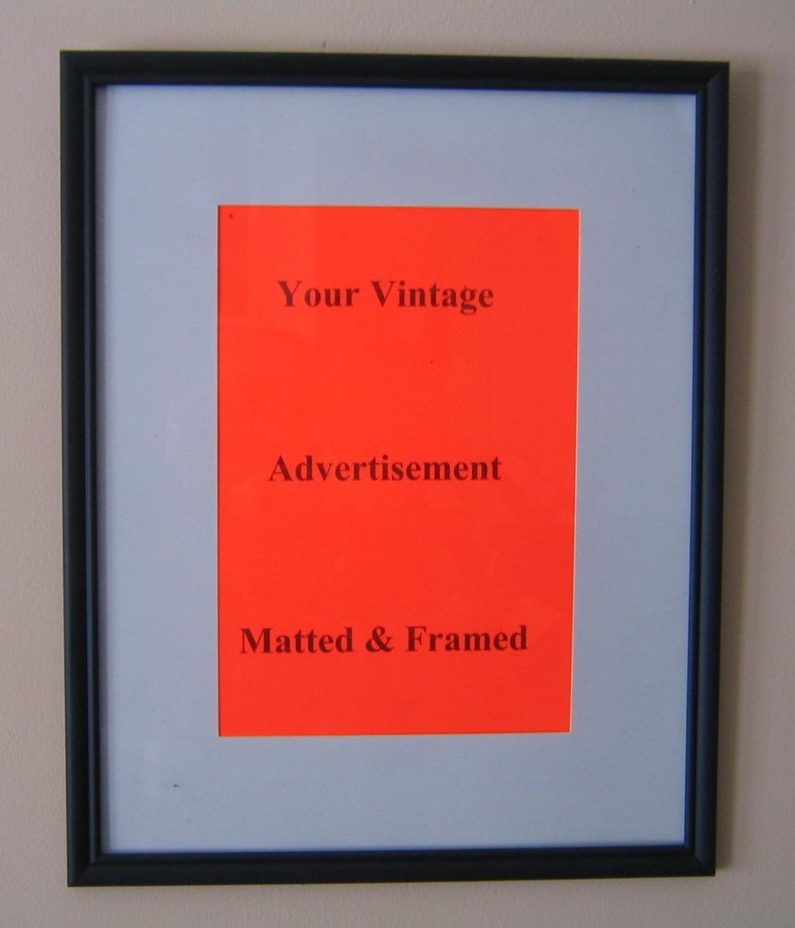 Vintage 1954 Packard Advertisement in A New Wall Mount Glass Pane Frame ...
