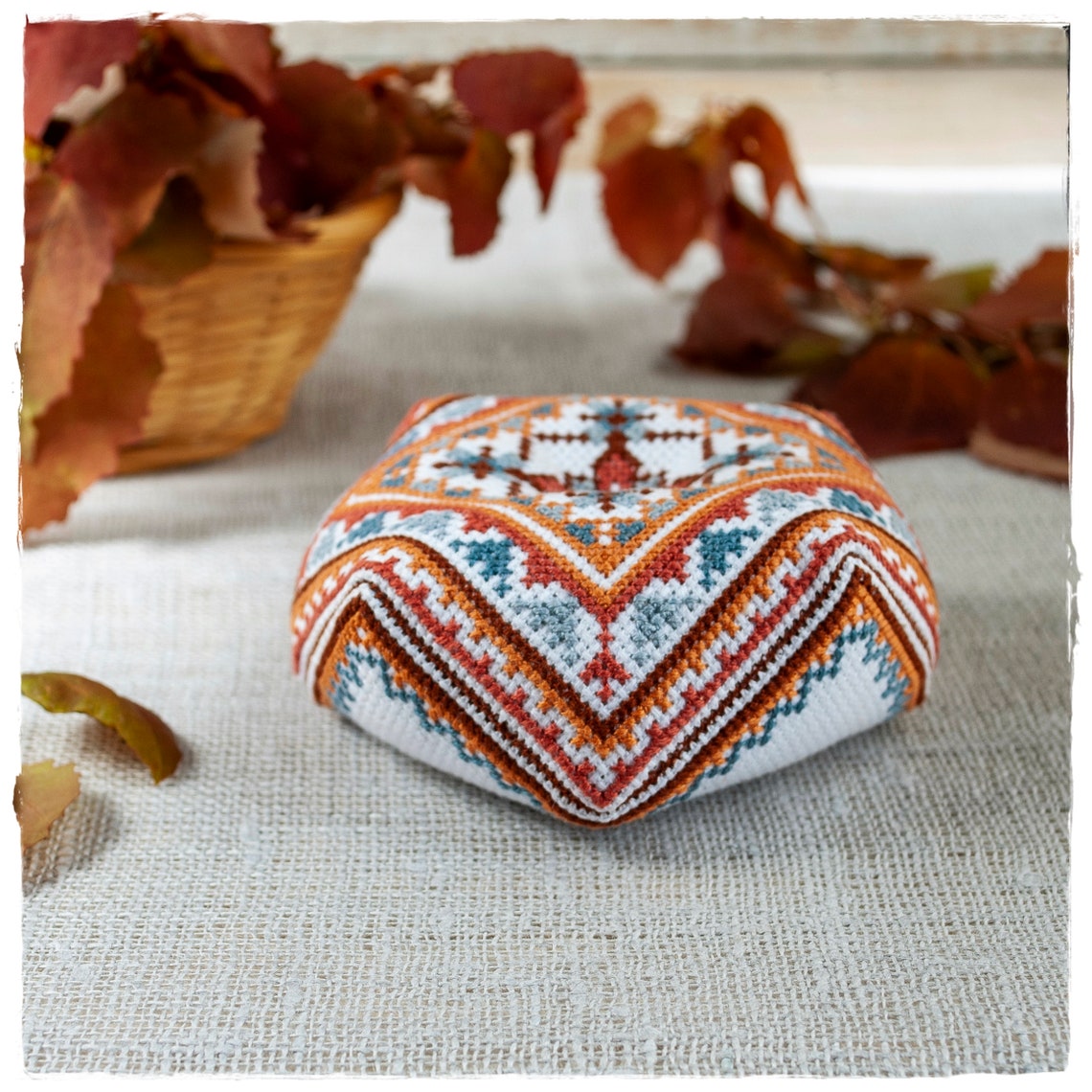 Cross Stitch Patterns Around-the-world Biscornu Set PDF - Etsy