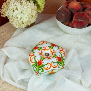 Cross Stitch Pattern Pin Cushion Grotesque Biscornu From Time ...