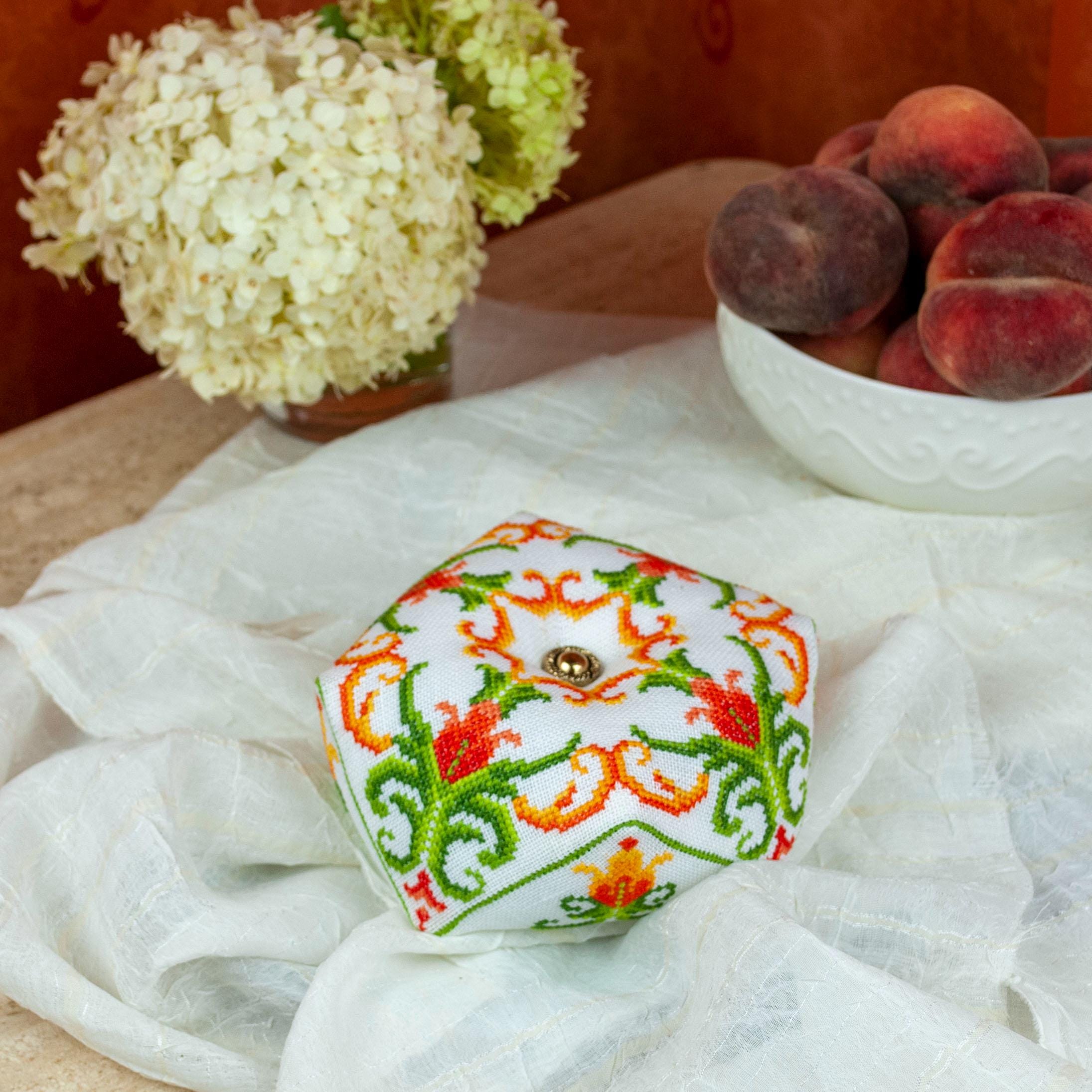 Cross Stitch Pattern Pin Cushion Grotesque Biscornu From Time ...