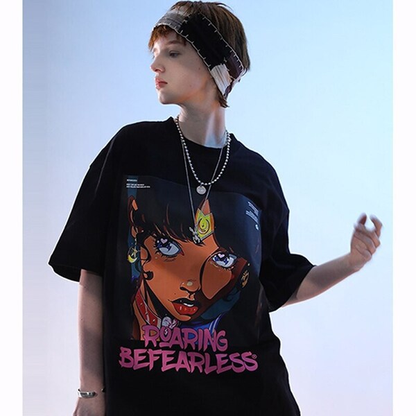 Oversize Anime Shirt - Etsy