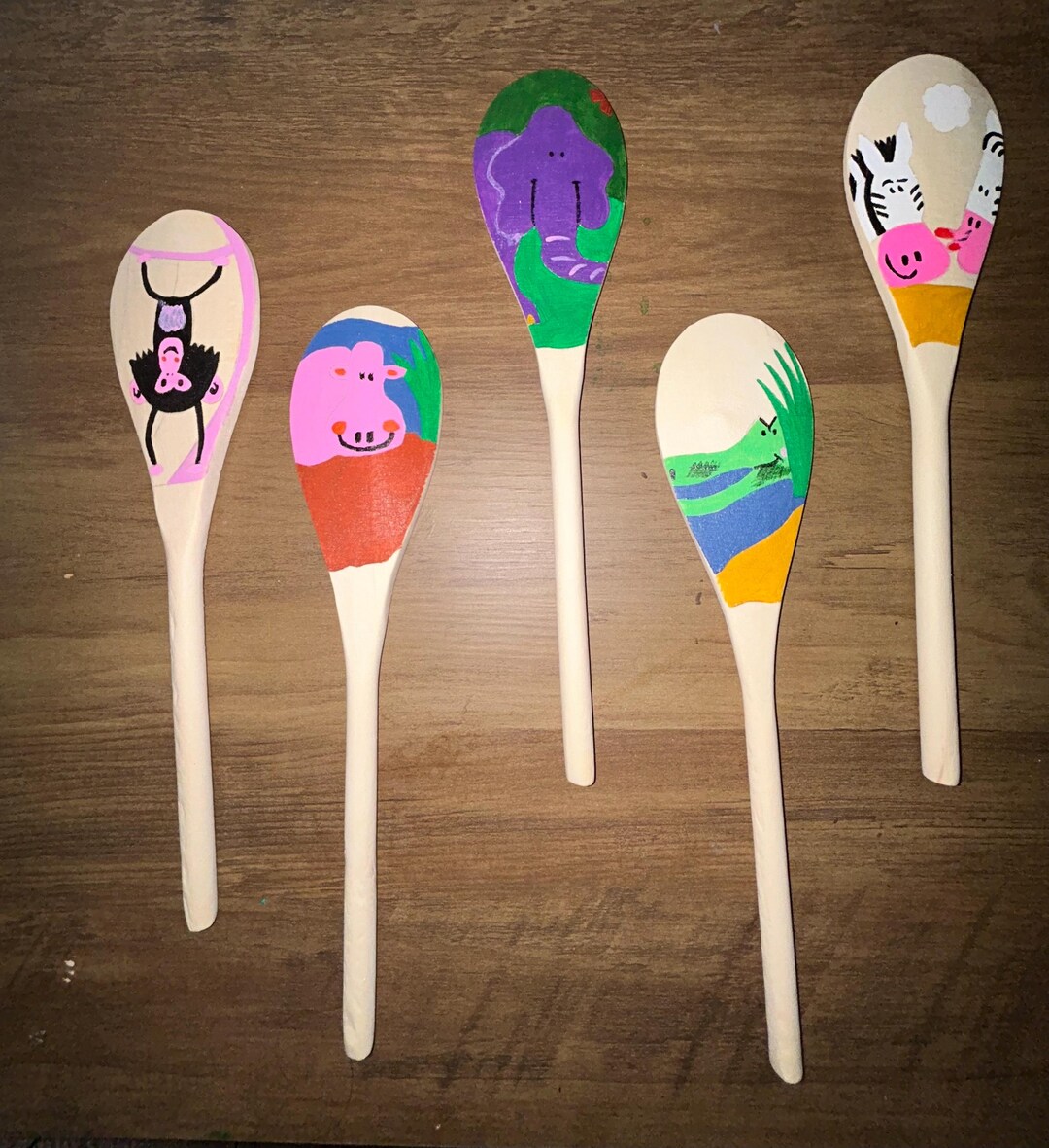 Story Sack Wooden Spoons - Etsy