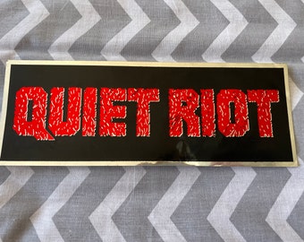 Quiet Riot Mask - Etsy