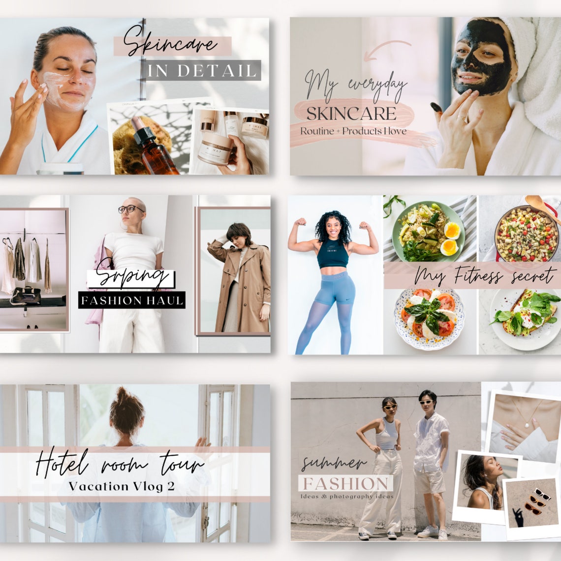 Youtube Kit, Youtube Channel Kit, Youtube Branding Kit, Youtube Banner ...