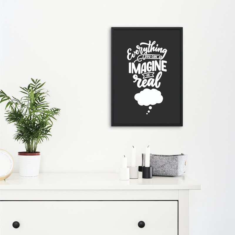 Imagine is Real - Etsy