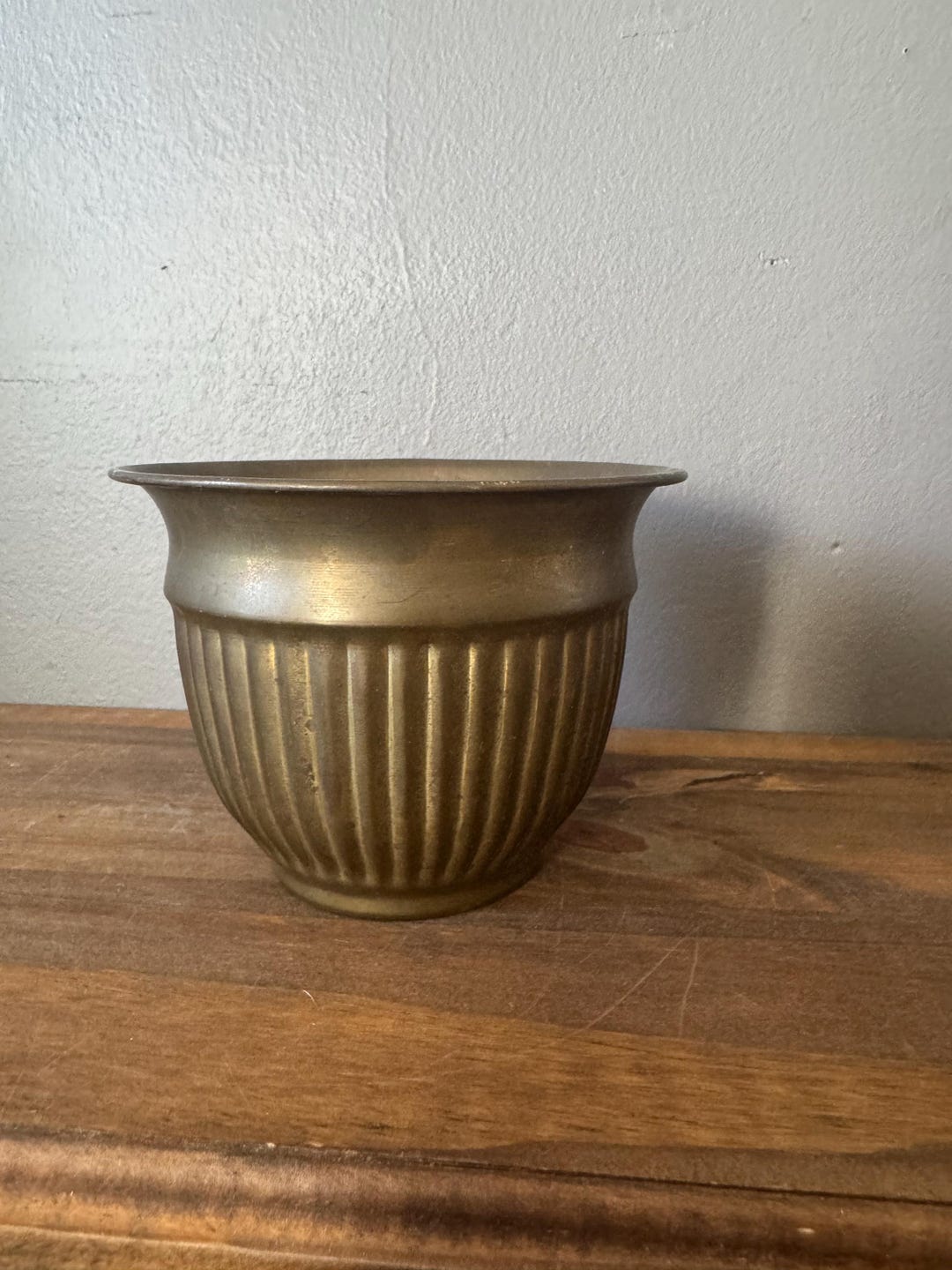 Small Brass Planter Made in India - Etsy